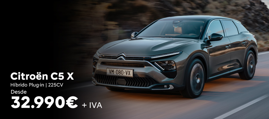 Citroën C5 X Híbrido Plug-in desde 32.990€ + IVA* - Campanhas - Grupo ...