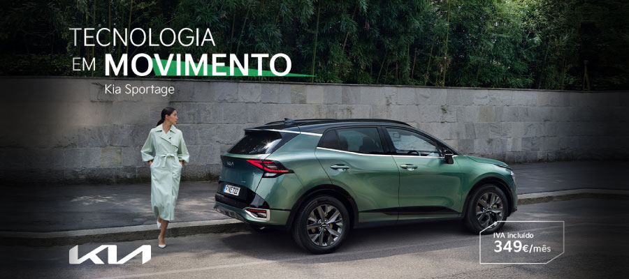 Kia Sportage desde 349€/mês - Campanhas - Grupo Filinto Mota