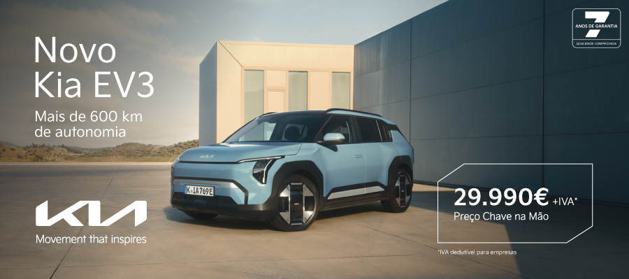 Novo Kia EV3 a partir de 29.990€ + IVA* - Campanhas - Grupo Filinto Mota