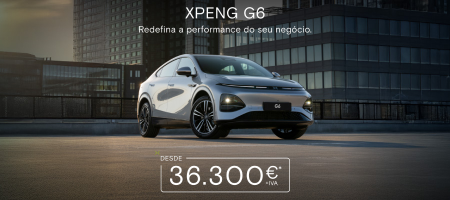 Novo XPENG G6 desde 36.300€ + IVA* - Campanhas - Grupo Filinto Mota