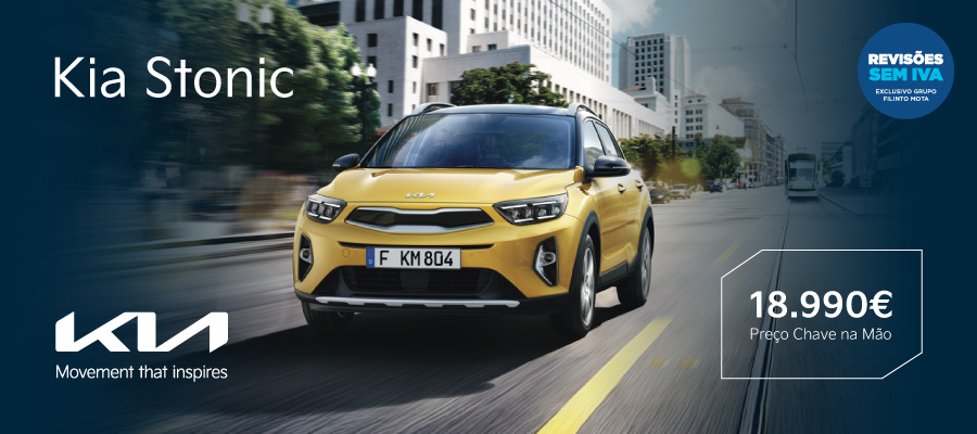 Novo Kia Stonic por 18.990€- Campanhas - Grupo Filinto Mota